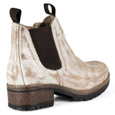 Diba True Women's Chelsea Dual Tab Ankle Boot in Distressed Genuine ...
